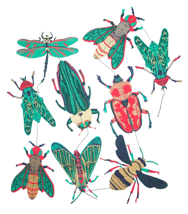 Vertical Insects Garland – World Chess Hall of Fame
