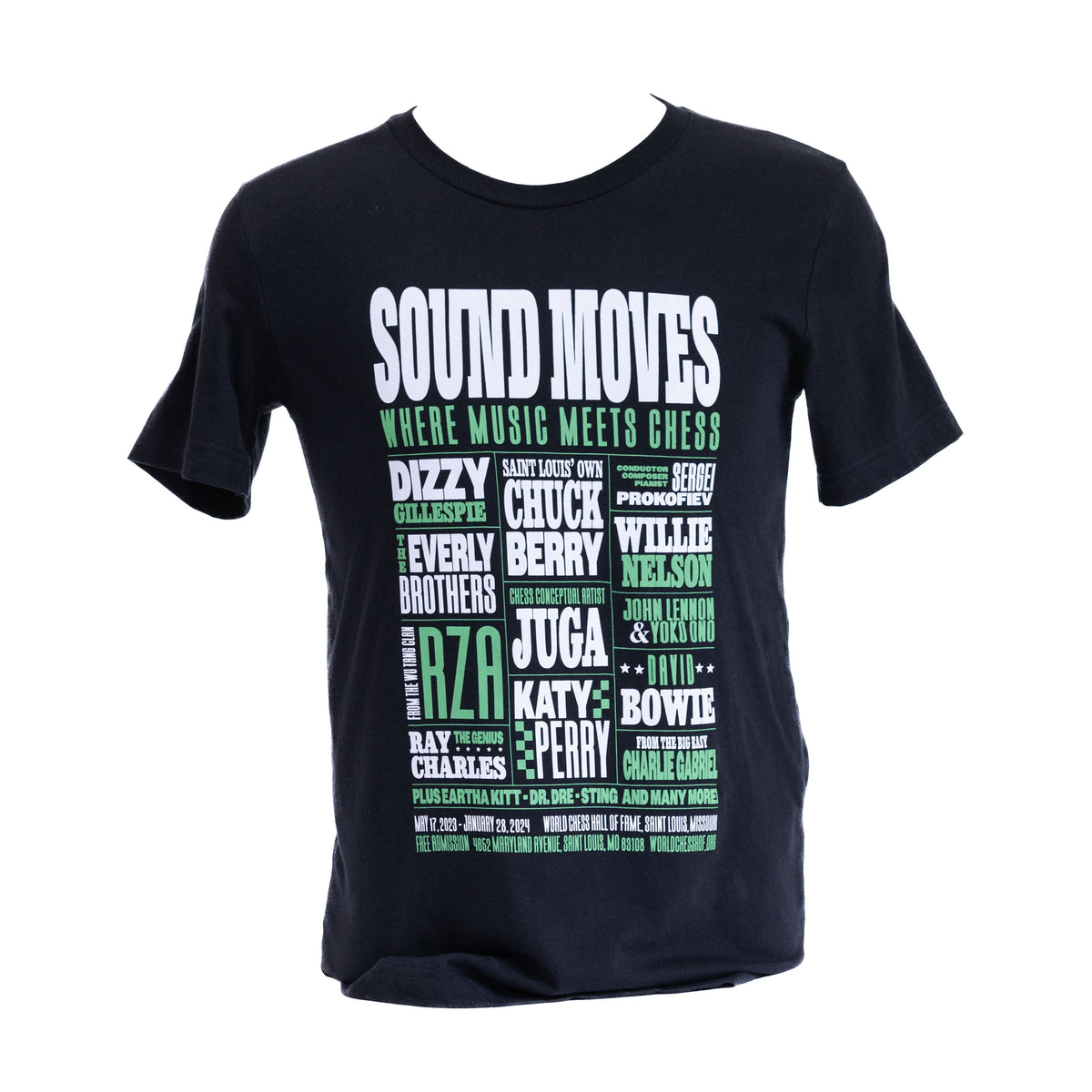 Sound Moves T-Shirt – World Chess Hall of Fame