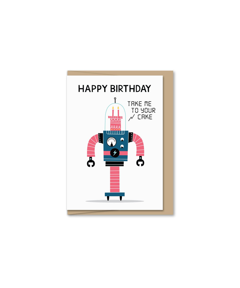 Mini Cake Bot Birthday Greeting Card – World Chess Hall of Fame