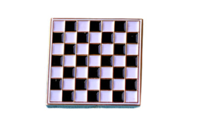 Chessboard Lapel Pin – World Chess Hall of Fame
