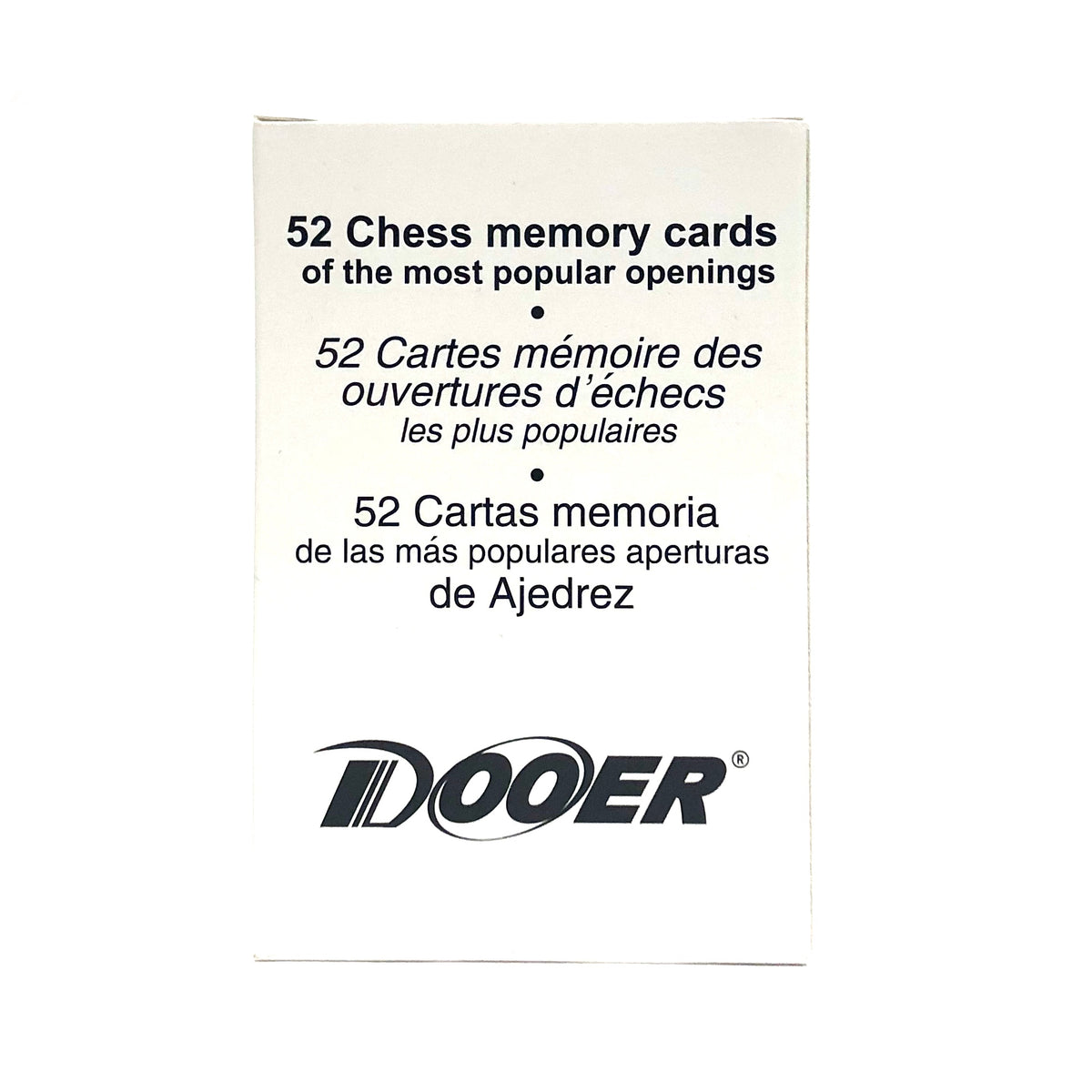 Chess Openings Playing Cards – World Chess Hall of Fame
